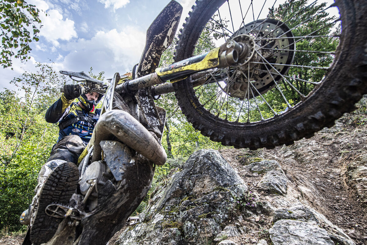 Billy Bolt, first in checkpoint 3