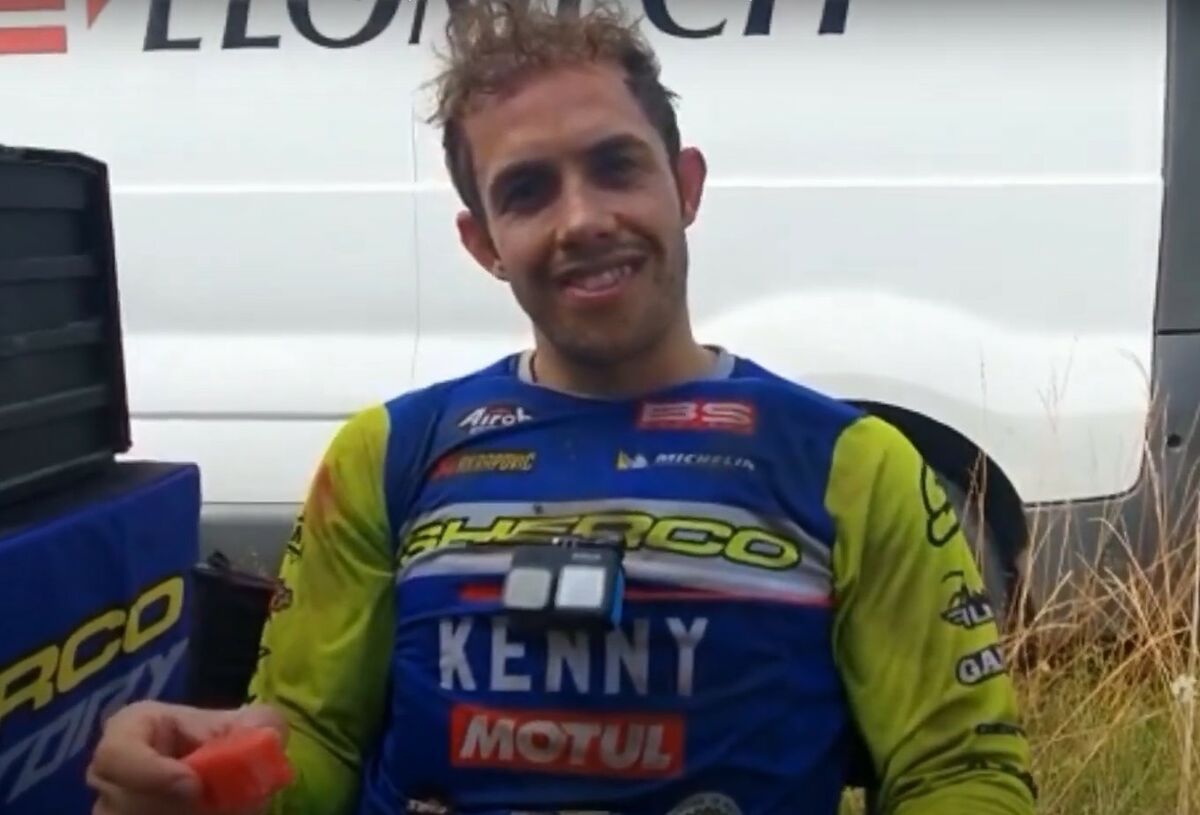 About the day Mario Roman is having