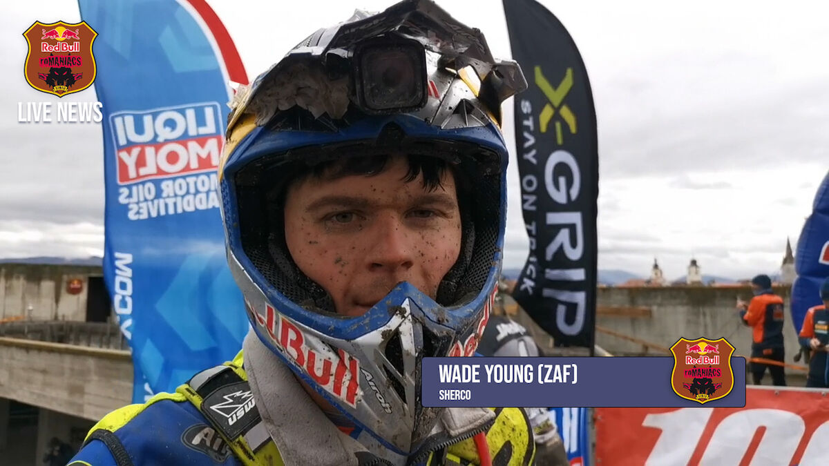 Wade, happy with his riding